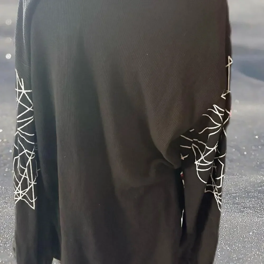 South Pole | Sweaters | Southpole Black Long Sleeve Thermal Shirt With ...